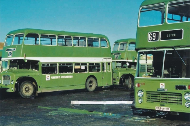 121M 6X4& Bus Photo - United Counties. Fleet no. 813, reg. no. RRP813M ...