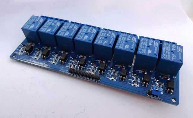 5V 8-CHANNEL RELAY Board Module Arduino Raspberry Pi ARM AVR PIC £9.75 ...