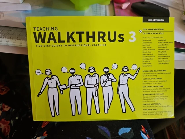 TEACHING WALKTHRUS 3: - Paperback, by Sherrington Tom; Caviglioli - New ...