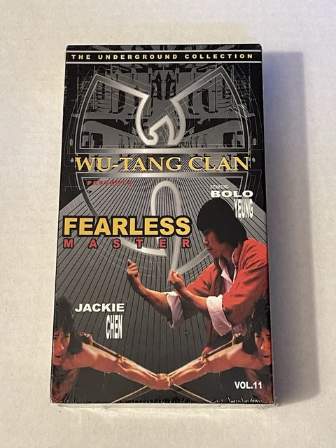 WU-TANG CLAN - Fearless Masters VHS - Jackie Chan - Bolo Yeung ...