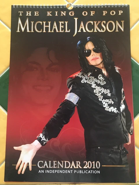 MICHAEL JACKSON CALENDRIER 2010 Pour Collection 39cm/29cm A SPIRALE CALENDAR EUR 3,00 - PicClick FR
