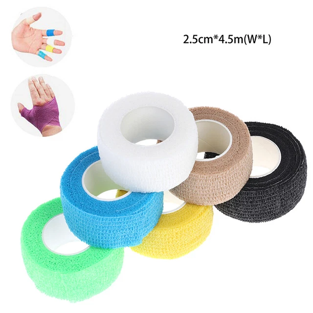 4.5M TATTOO SELF-ADHESIVE Elastic Bandage Grip Tube Cover Wrap Sports ...