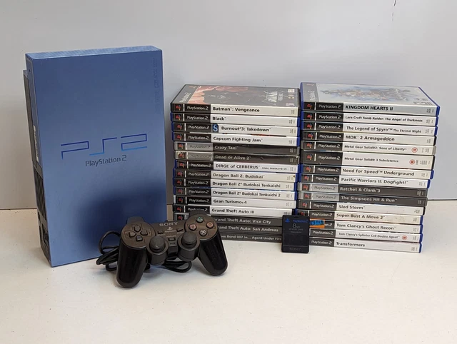 SONY PLAYSTATION PS2 Console Bundle - 30x Games £122.00 - PicClick UK