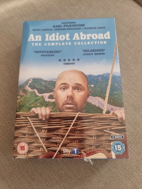 AN IDIOT ABROAD - The Complete Collection (DVD) - NEW SEALED EUR 11,01 ...
