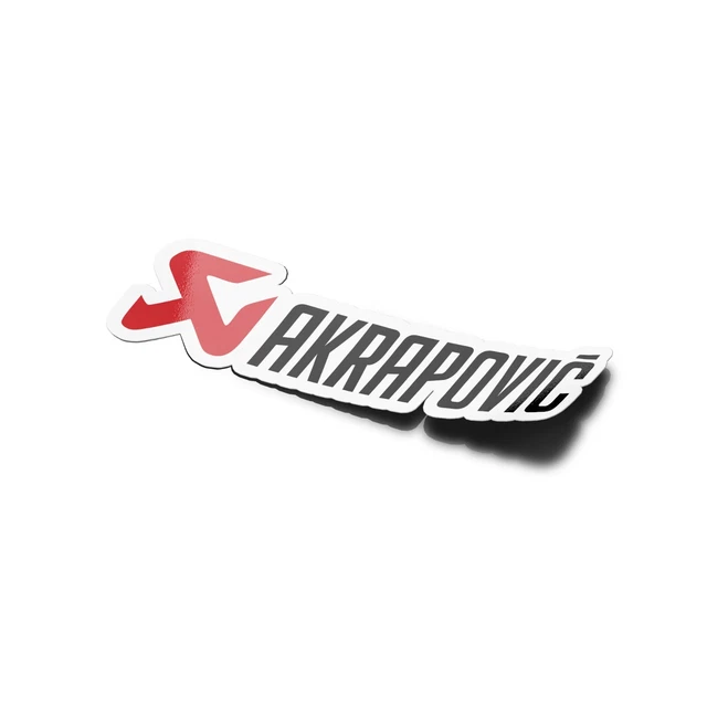 PACK X5 AUTOCOLLANTS STICKER AKRAPOVIC LOGO ECRITURE pièces moto ...
