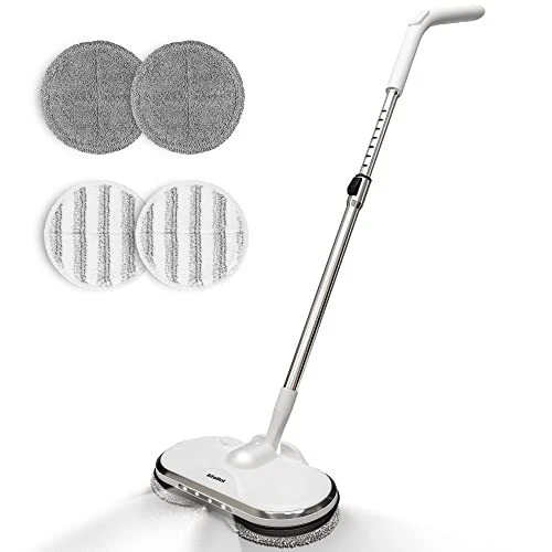 KABELLOS ELEKTRISCHER MOPP, AlfaBot WS-24 bodenreiniger Spin Mop ...