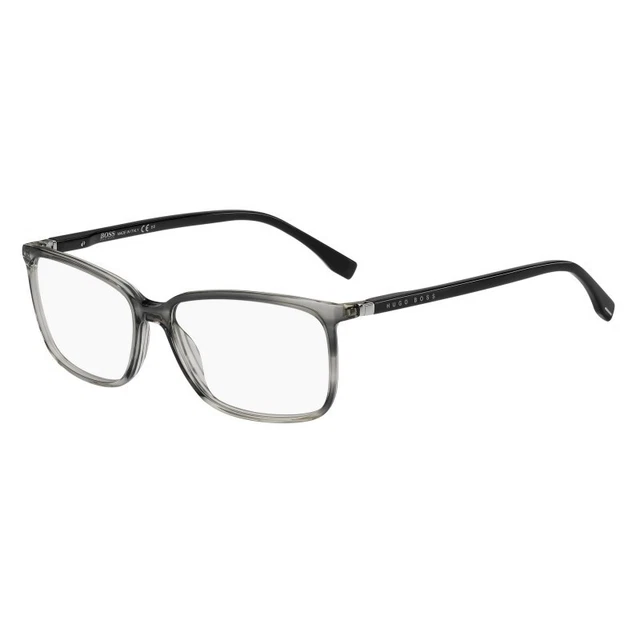 BOSS 0679 2W8 Herren Brille Brillenfassung Brillengestell Horn Grau 56 ...