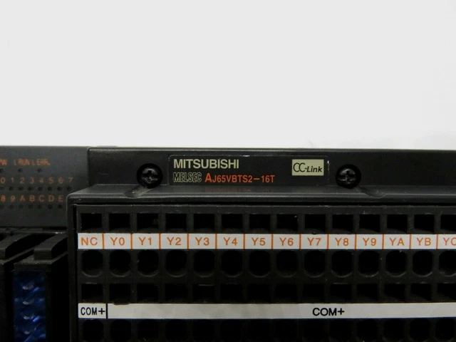 MITSUBISHI AJ65VBTS2-16T CC-LINK System Compact Type Remote I/O Module ...