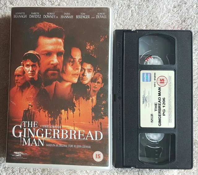 THE GINGERBREAD MAN (VHS) BIG BOX - Kenneth Branagh + Robert Downey Jr ...