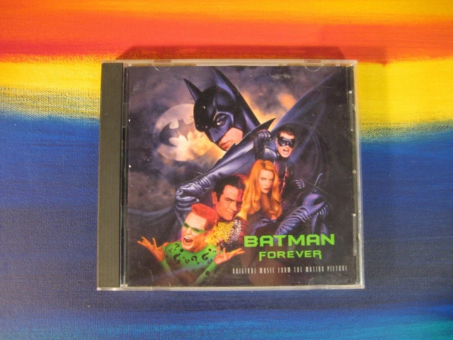 &BATMAN FOREVER& ORIGINAL Music from the Motion Picture 1995 Movie OST ...