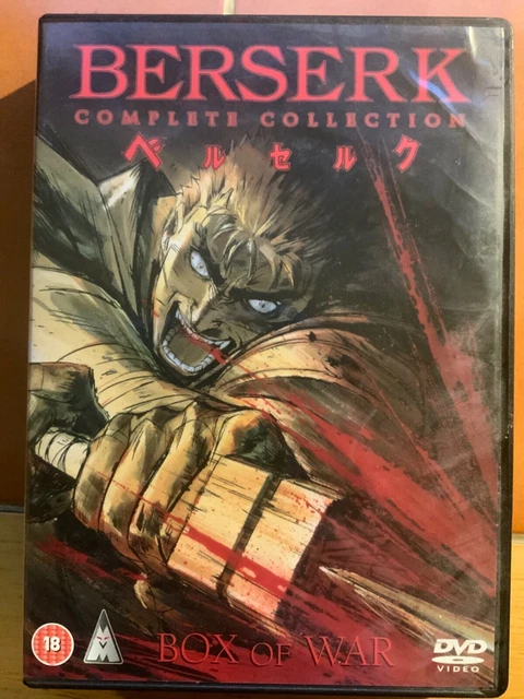 BERSERK: COMPLETE COLLECTION Dvd Set - Box Of War - 6 Discs EUR 46,81 ...
