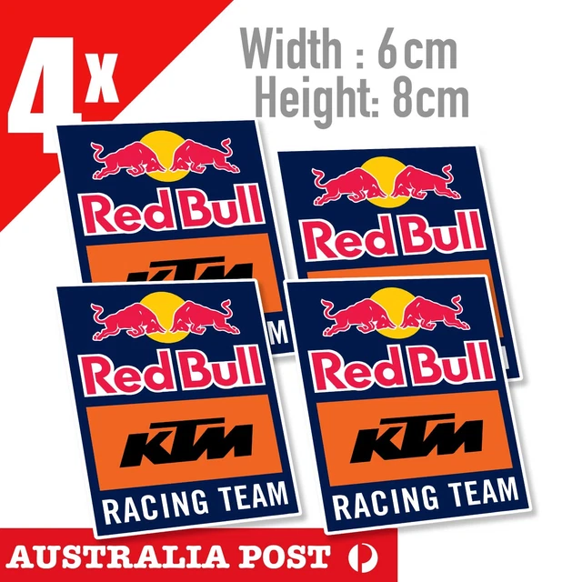 RED BULL KTM Racing Team x Fridge Bar Laptop , Car Decal Sticker $7.80 ...
