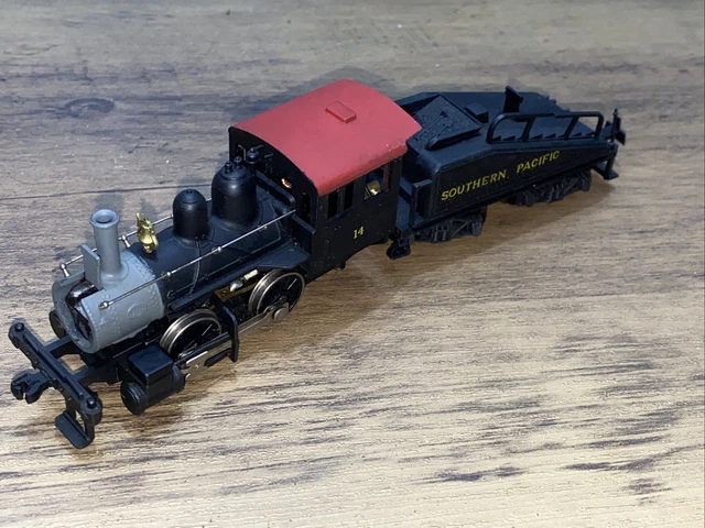 RIVAROSSI HO SOUTHERN Pacific 0-4-0 Tender Steam Locomotive Needs Work ...