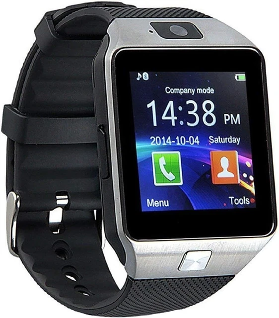 SMARTWATCH BLUETOOTH CON Sim Card E Micro Sd Orologio per Cellulare ...