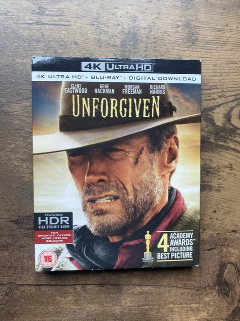 UNFORGIVEN 4K UHD Blu-ray Set Clint Eastwood £12.16 - PicClick UK