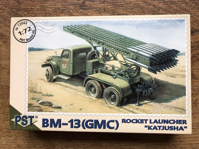PST NO.72042 ,BM-13N(GMC) Rocket Launcher, Katjusha. 2 Kits In The Box ...