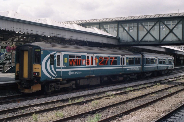 ORIGINAL RAILWAY PHOTOGRAPHIC negative Class 150 150255 at Nottingham £ ...