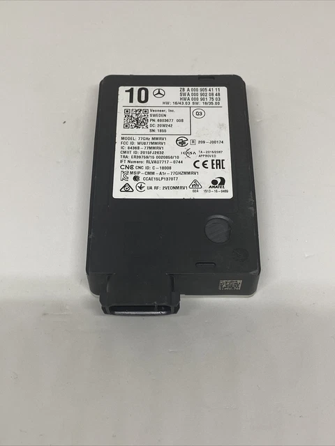 MERCEDES ORIGINAL RADARSENSOR Totwinkelassistent Radar A0009054111 EUR ...