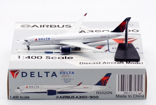 AVIATION 400 DELTA Airlines N502DN Airbus A350-900 Model Aircraft £57. ...