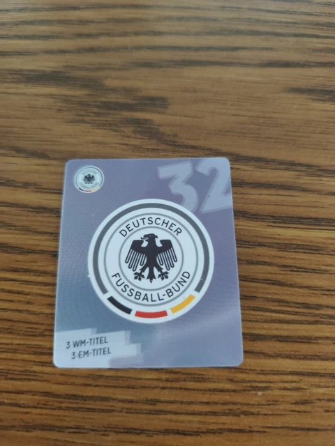 DFB REWE SAMMELKARTE Fußball WM 2014 Nr. 32 DFB Logo/Wappen EUR 1,00 ...
