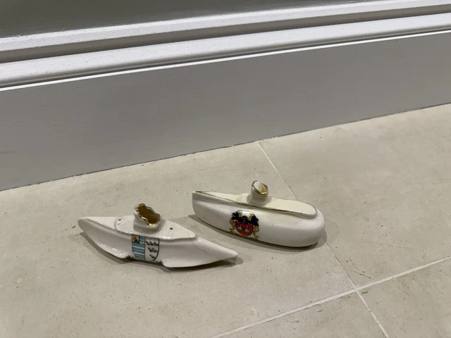 WWI PORCELAIN SUBMARINE Models – U-Boat Surrender 1918 – Retford – Set ...