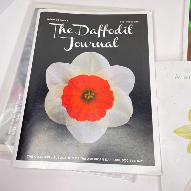 THE DAFFODIL JOURNAL Magazine Lot of 5 plus the Daffodil Primer Zones 3 ...