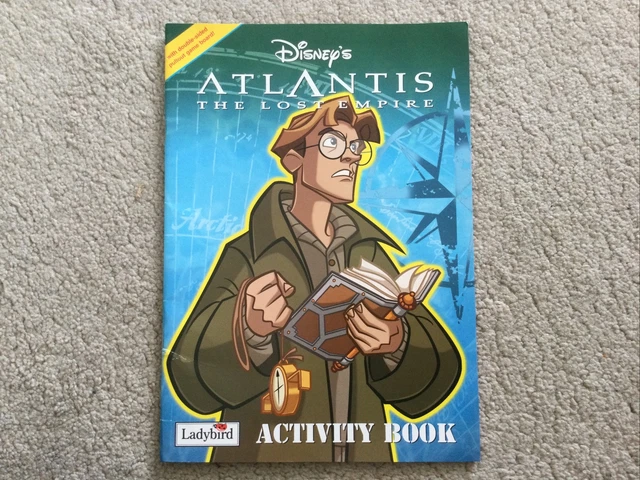DISNEY ATLANTIS THE Lost Empire Activity Book: Code Word Atlantis w ...