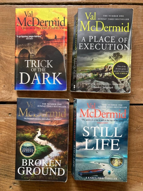 VAL MCDERMID 4 Book Bundle, Karen Pirie, Detective Fiction, Paperback ...