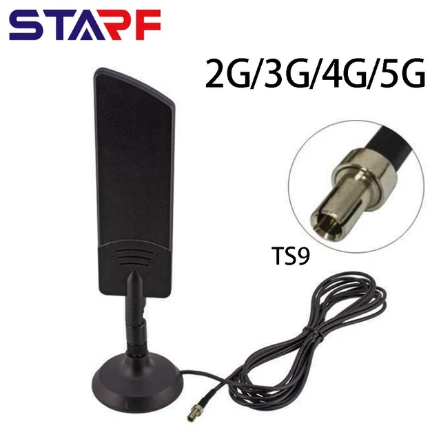 HIGH PERFORMANCE 4G 5G Internet Modem Antenna for Stronger Signal TS9 ...