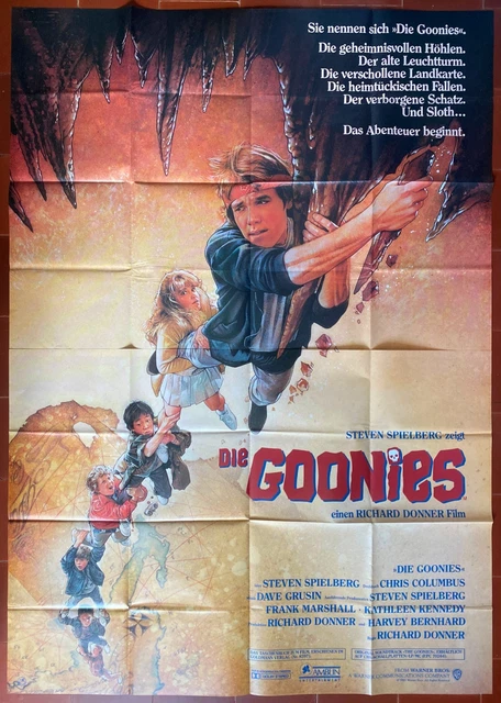 MANIFESTO TEDESCO LES Goonies Richard Donner Sean Astin Josh Brolin ...
