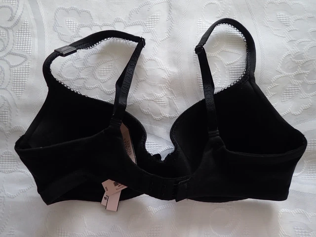 VICTORIA'S SECRET, DEMI Bra in Size 32D, Colour in Black EUR 51,59 ...
