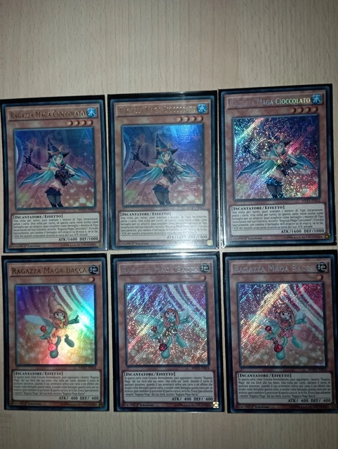 YU-GI-OH DECK RAGAZZA Maga/Mago Nero Set 51 Carte EUR 65,00 - PicClick IT