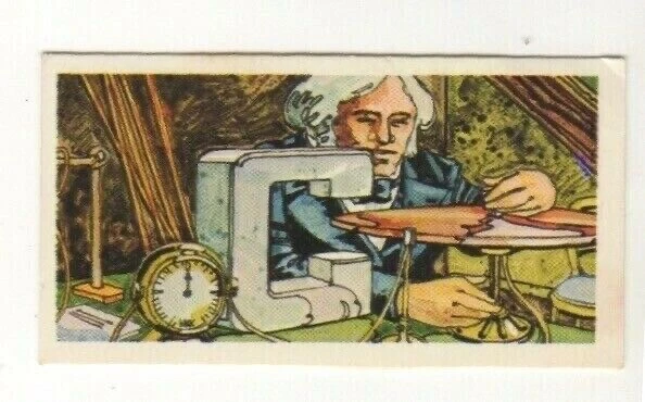 BROOKE BOND INVENTORS and Inventions #24. Michael Faraday. The Dynamo ...