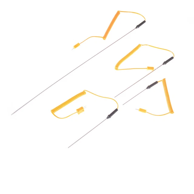 100/150/200/500MM K-TYPE THERMOCOUPLE Probe Sensor Temperature ...