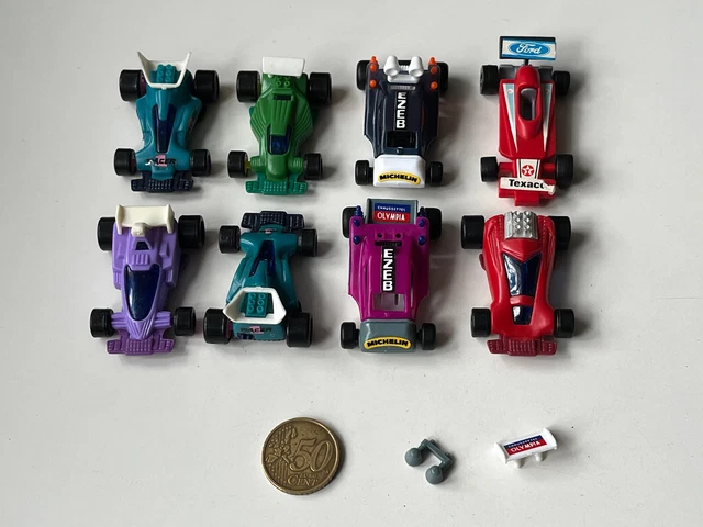 Q535 FERRERO STECK-AUTOS Rennwagen Ford Michelin 8 Stück Formel 1 ...