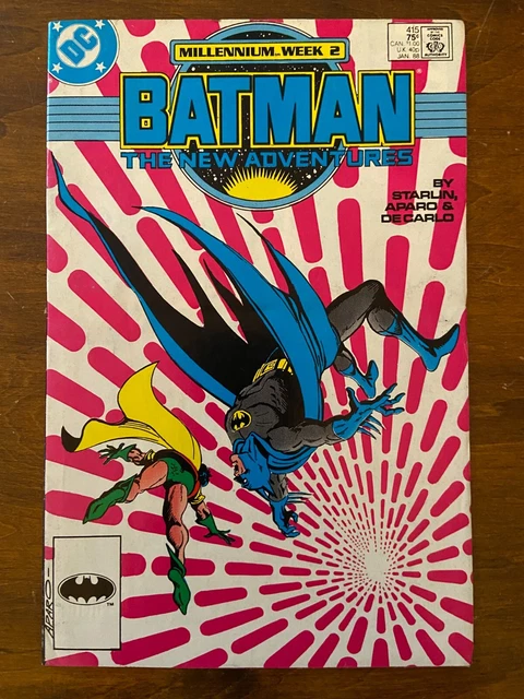 BATMAN #415 (DC,1/1988) F Starlin, Aparo, Jason Todd EUR 6,71 - PicClick FR