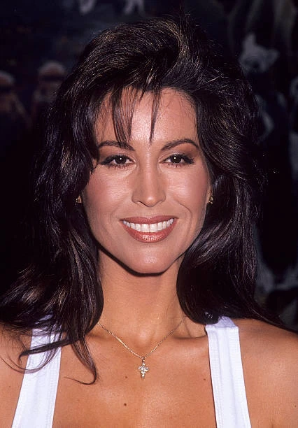 ATHLETE RACHEL MCLISH at Model Jet Airplane from the Film Ace- 1992 Old ...