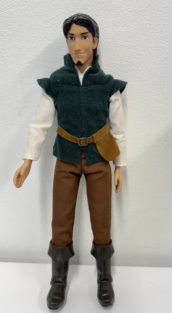 DISNEY STORE TANGLED Prince Flynn Rider Rapunzel 12” Doll £21.52 ...