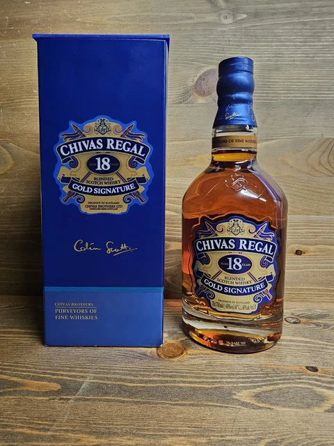CHIVAS REGAL 18 Jahre, Gold Signature, Blended Scotch Whisky 0,7 L 40% Vol. EUR 23,51 - PicClick FR