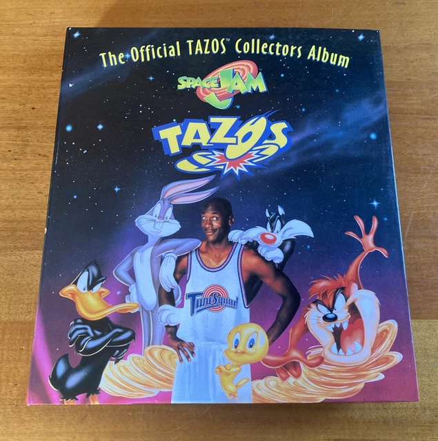 SPACE JAM TAZO 1996 Official Tazos Collectors Album - Complete + Bonus ...