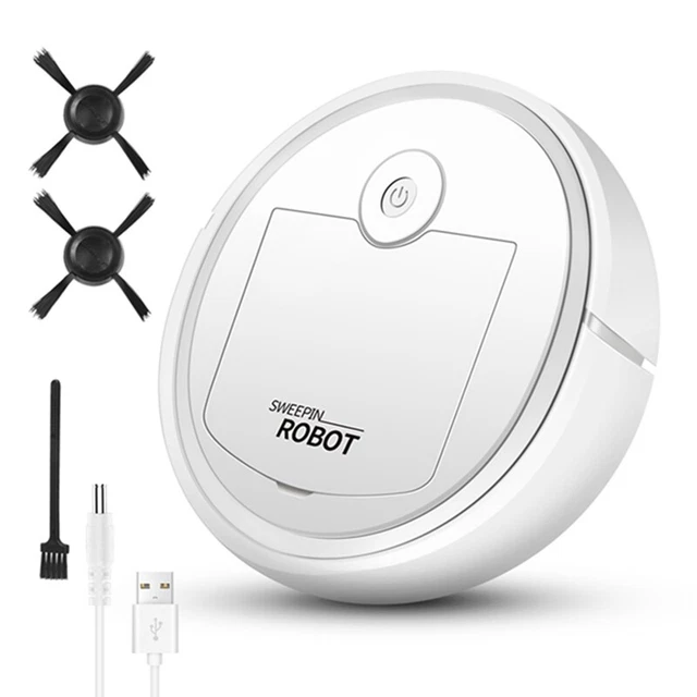 3X(ASPIRATEUR ROBOTIQUE INTELLIGENT à Faible Bruit Balayeuse de Sol ...