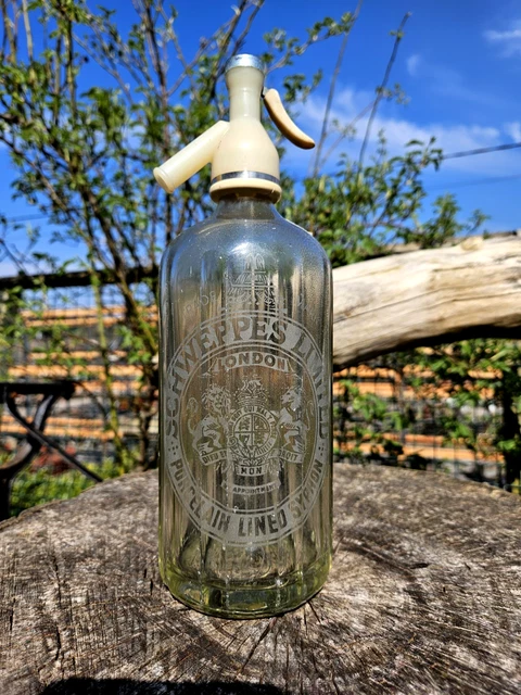VINTAGE SODA SYPHON London Schweppes Ltd Collectable Man Cave £33.00 ...