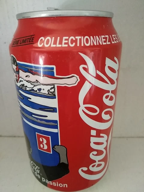 CANETTE MÉTALLIQUE 33 Cl Soda Coca-Cola Sport 96 Série Limitée N°3 ...