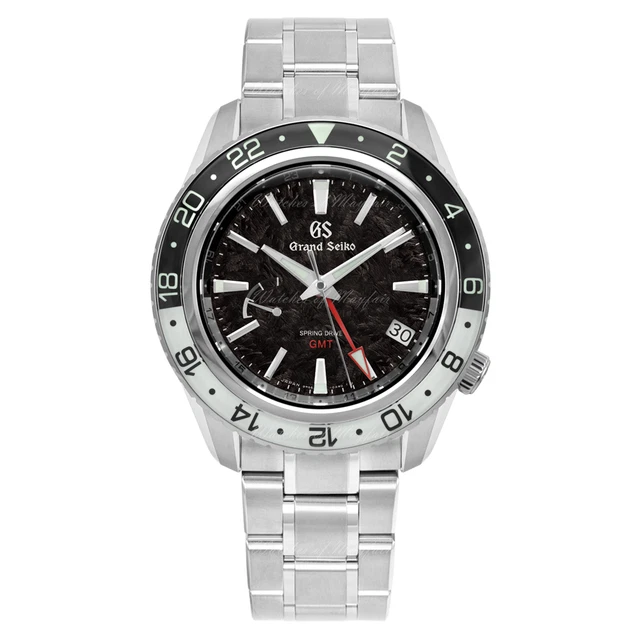 GRAND SEIKO SPORT Spring Drive GMT Hotaka Peaks Rock-Pattern Dial ...