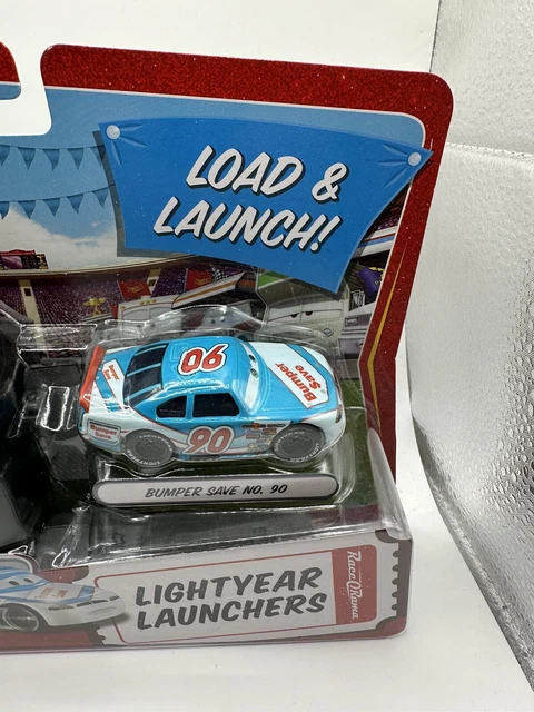 DISNEY PIXAR CARS Bumper Save Lightyear Launcher Diecast 1:55 Combine ...