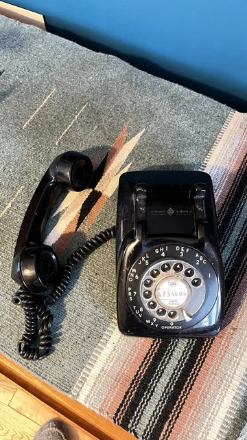 BLACK VINTAGE BAKELITE Phone, Used By Famous Actors Ex Theatre Prop £63 ...