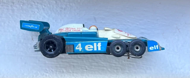 RARE AFX AURORA G-PLUS First National City Bank #4 TYRELL FORD 6 Wheel ...