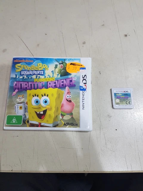 VGC! GENUINE NINTENDO 3DS SpongeBob SquarePants Plankton's Robotic ...