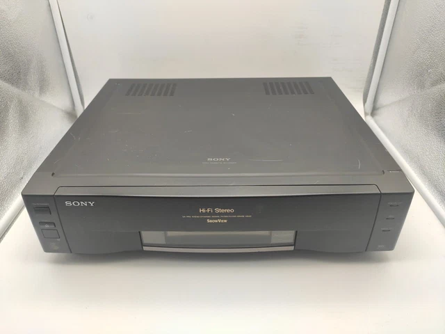 SONY SLV-E90 HIFI Stereo Farbe Titan Video Kassetten Recorder SLV E90 ...