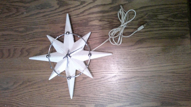 VINTAGE 1950'S MCM Atomic Star Flyte clock model 106 by Haddon co ...